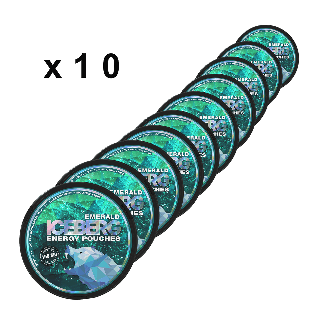 ICEBERG - Emerald 150mg - 10 Pack Carton – Pouch NZ